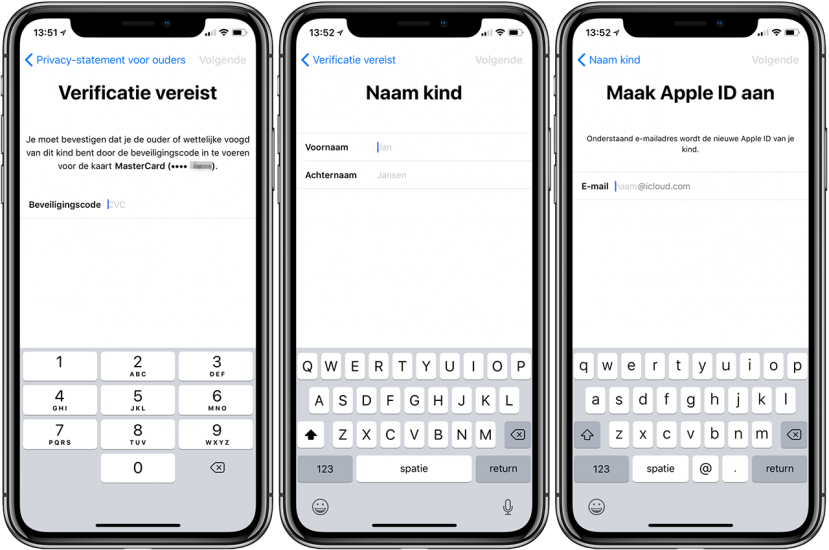 Apple ID voor kind maken: zo maak je een account onder 16 jaar